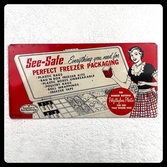 See-Safe | Accents | 95s See Safe Perfect Freezer 24 Vintage Metal ...